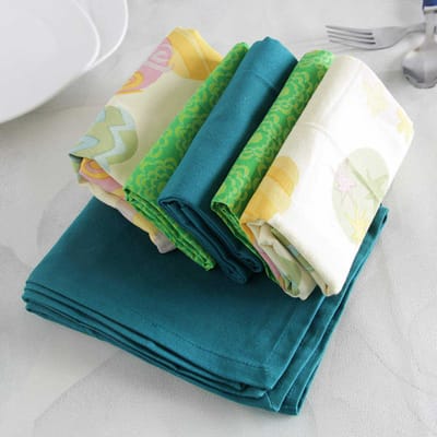Set of 6 Cotton Napkins: Gift/Send Home Gifts Online J11034065 |IGP.com
