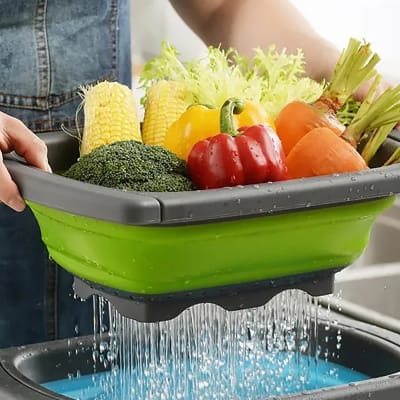 Buy/Send Silicone Washing Tray - Expandable - Assorted - Single Piece ...