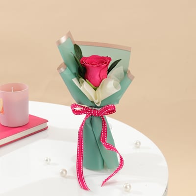 Buy/Send Single Rose bouquet Online | IGP | JVS1402961