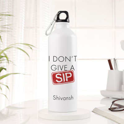 Buy/Send Sipper Bottle - Personalized - I Don't Give A Sip Online | IGP ...