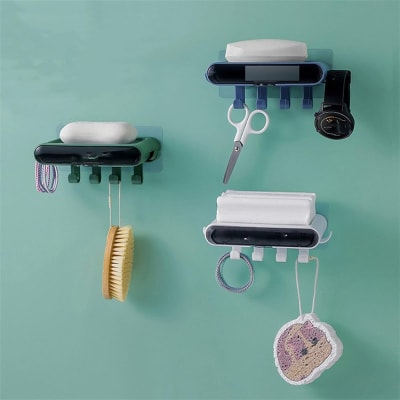 Buy/Send Six Hooks Wall Mount Soap Holder - Assorted - Single Piece ...