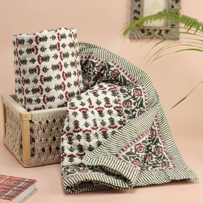 Buy/Send Sleep Easy Jaipuri Cotton Single Quilt Online | IGP | JVS1195781