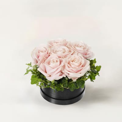 Buy/Send Small Flower Box, Pink Roses Online | IGP | ID1357343