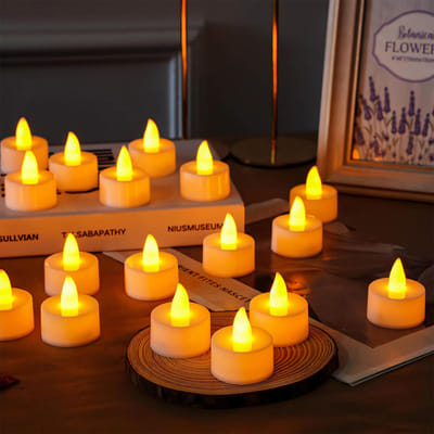 Buy/Send Smokeless Decorative LED Tea Lights - Set Of 24 Online | IGP ...