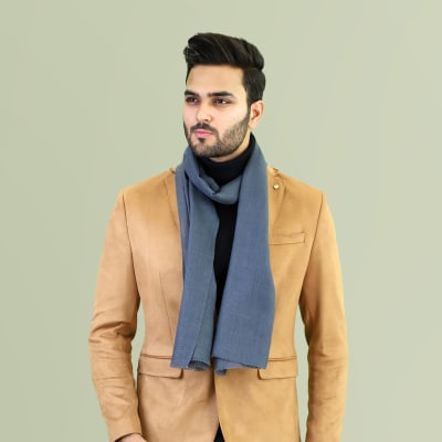 Buy/Send Soothing Grey Unisex Pashmina Muffler Online | IGP | JVS1196917