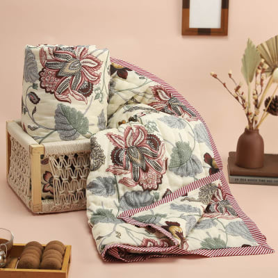 Buy/Send Sound Sleep Jaipuri Cotton Single Quilt Online | IGP | JVS1195784