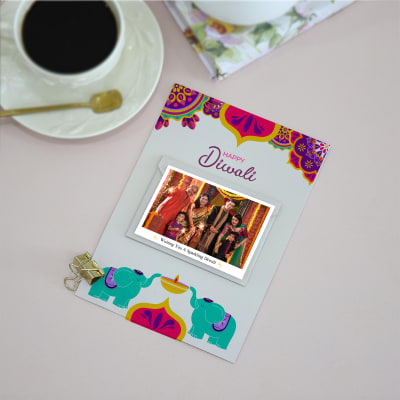 Buy/Send Sparkling Diwali Personalized Greeting Card With Envelope ...