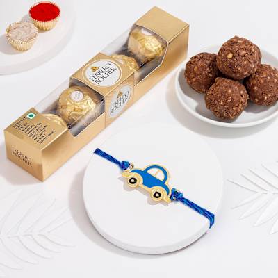 Buy/Send Speedy Car Rakhi Combo Online | IGP | JVS1420807