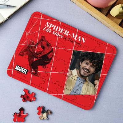 Buy/Send Spider-Man Personalized Puzzle Online | IGP | JVS1189886