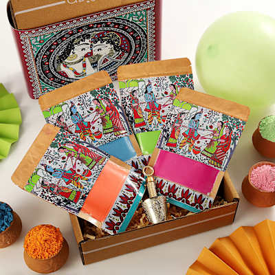 Buy/Send Splash Some Colours Holi Hamper Online | IGP | JVS1203467