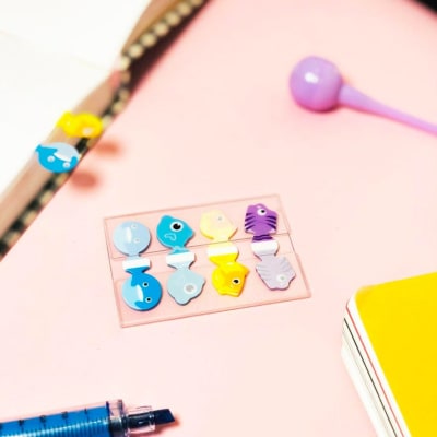 Buy/Send Sticky Notes Fish Set Of 4 Online | IGP | JVS1235701