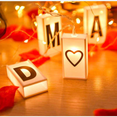 Buy/Send String Lights Alphabet 3m Online | IGP | JVS1216766