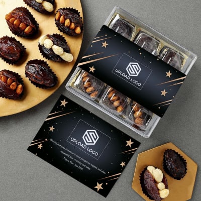 Buy/Send Stuffed Gourmet Jordan Dates New Year Hamper - Customized With ...