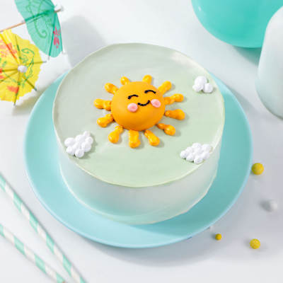 Buy/Send Sunny Sky Cute Cake (1 Kg) Online | IGP | JVS1388385