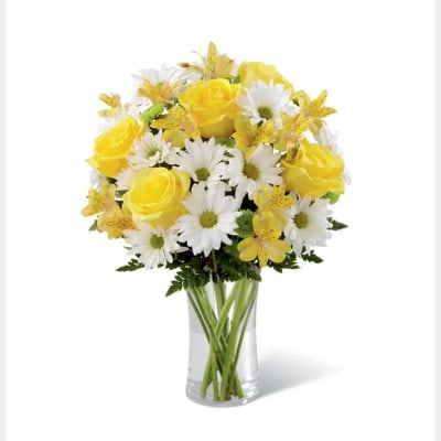 Sunny Thoughts Bouquet: Gift/Send USA Gifts Online JVS1199911 |IGP.com