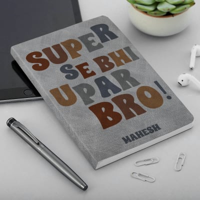 Buy/Send Super Se Uppar Diary and Pen Set - Personalized Online | IGP ...