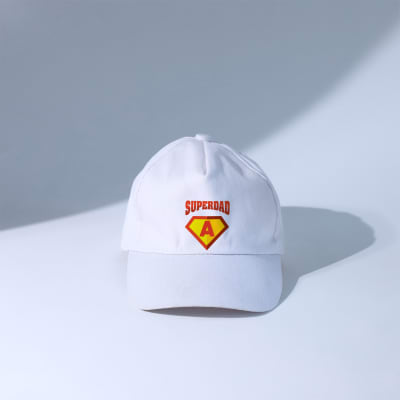 Buy/Send Superdad Cap Personalized White Online | IGP | JVS1240239