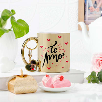 Te Amo Personalized Valentine's Day Hamper: Gift/Send Home and Living ...