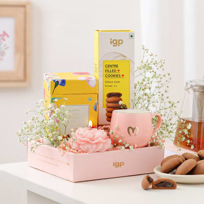 Order Tea Time Treasures Online at Best Price, Free Delivery|IGP Flowers