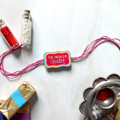 Buy/Send The Problem Creator Rakhi - Single Piece Online | IGP | JVS1301147
