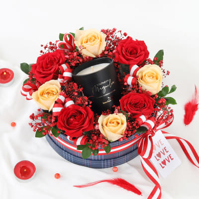 Order The Scented Love Story Hamper Online at Best Price, Free Delivery ...