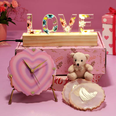 Buy/Send Time for Love Valentine's Day Gift Set Online | IGP | JVS1200886