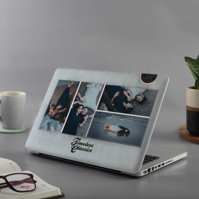 Buy/Send Timeless Bonds Personalized Laptop Skin Online | IGP | JVS1178262