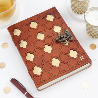 Buy/Send Timeless Reflections Personalized Leather Diary Online | IGP ...