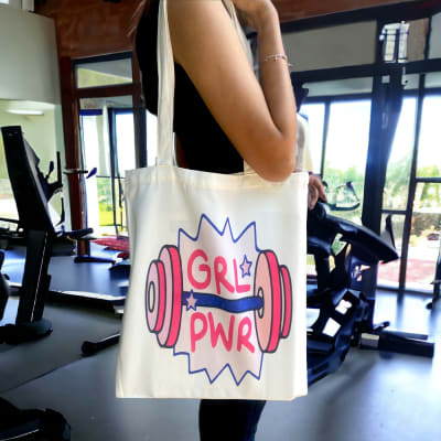 Buy/Send Tote Bag - Girl Power - Assorted - Single Piece Online | IGP ...