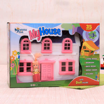 Buy/Send Toy House with Doll for Kids Online | IGP | L11134883