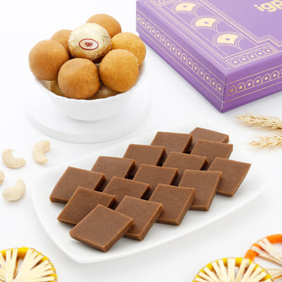 Buy/Send Traditional Lohri Mithai Combo Online | IGP | JVS1272110