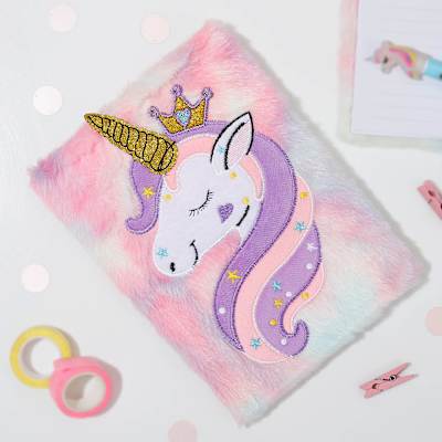 Unicorn Fur Diary Assorted Single Piece: Gift/Send Addons Gifts Online ...