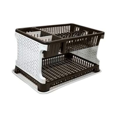 Buy/Send Utensils Drying Stand With Storage Plastic Single Piece Online ...
