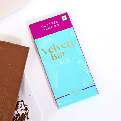 Velvety Roast Almond Chocolate 65g: Gift/Send Food Gifts Online ...