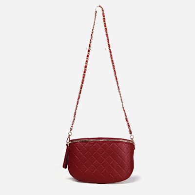 Buy/Send Versatile And Chic Maroon Sling Bag Online | IGP | JVS1407228