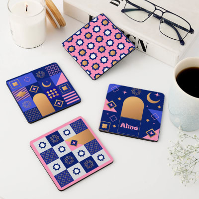 Buy/Send Vibrant Graphics Coasters - Personalized - Set Of 4 Online ...