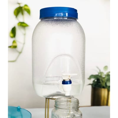 Buy/Send Water Dispenser With Tap Cylindrical 5Ltrs Single Piece Online ...
