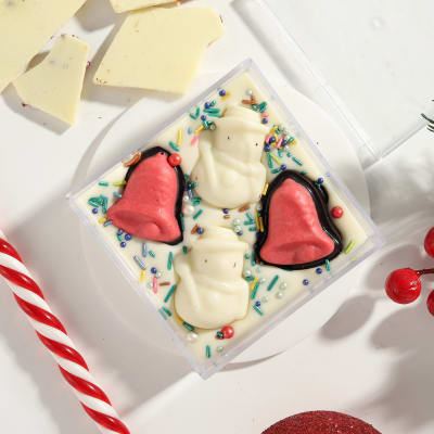 Buy/Send White Chocolate Bell 80g Online | IGP | JVS1200881