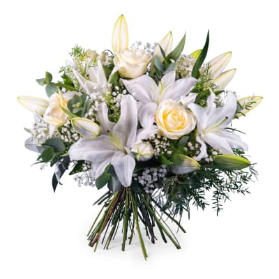 Buy/Send White Flower Arrangement Online | IGP | ID1064989