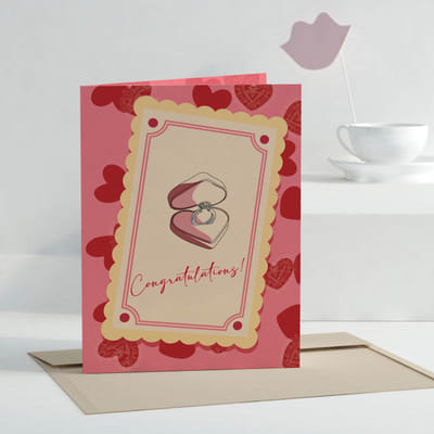 Will You Be Mine Personalized Greeting Card: Gift/Send Greeting Cards ...