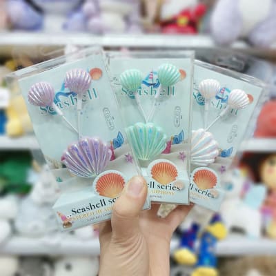 Buy/Send Wired Earphone With Mic - Seashell - Assorted - Single Piece ...