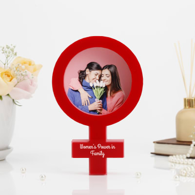 Buy/Send Women's Day Personalized 3D Frame Online | IGP | JVS1276267