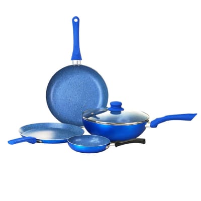 Buy/Send WONDERCHEF ROYAL VELVET BLUE SET OF 4PCS INDUCTION BASE Online ...