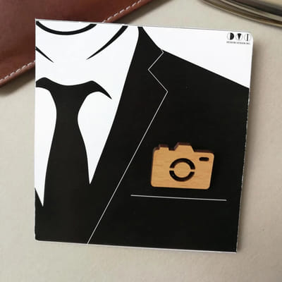 Buy/Send Wooden Brooch - Camera Online | IGP | JVS1232361