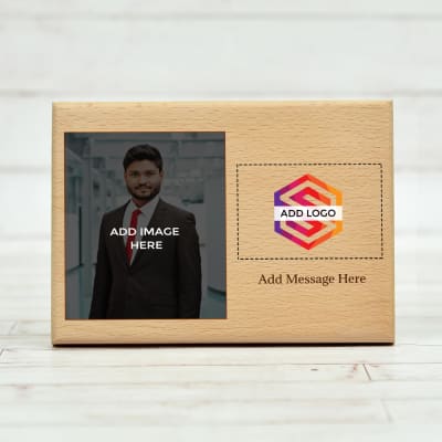 Buy/Send Wooden Plaque (Horizontal) - Customize with Logo, Image and ...