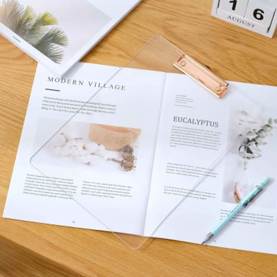 Buy/Send Writing Pad Acrylic Transparent Single Piece Online | IGP ...
