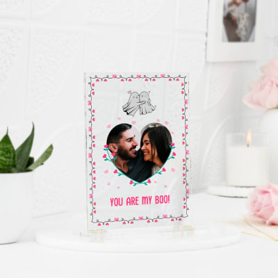Buy/Send You Are My Boo Personalized Acrylic Greeting Card Online | IGP ...