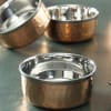Copper Thali Set: Gift/Send Home and Living Gifts Online J11106831 |IGP.com