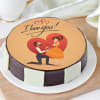 Order I Love You Proposal Cake Half Kg Online at Best Price, Free ...